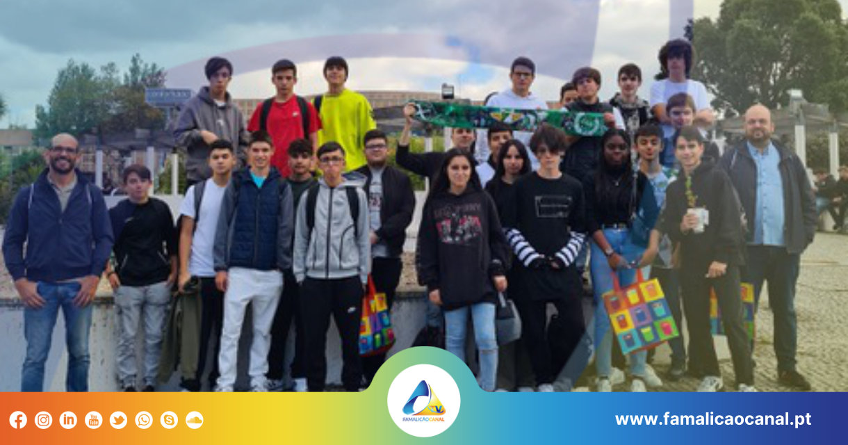 Alunos da Didáxis em visita de estudo | Famalicão Canal